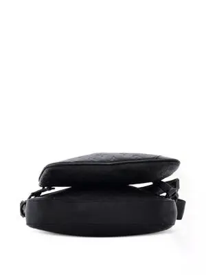 LOUIS VUITTON Trio Messenger Bag Monogram Shadow Leather - Black