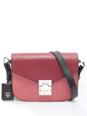 Mcm Textured Shoulder Bags