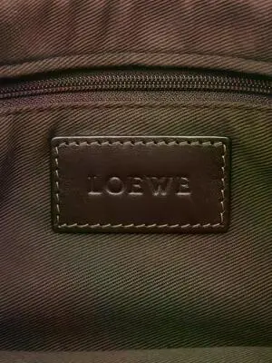 Loewe 2000s Anagram Shoulder Bag - Grey
