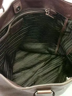 Prada 2000s Leather Tote Bag