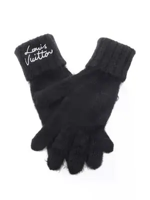 LOUIS VUITTON Script Gloves
