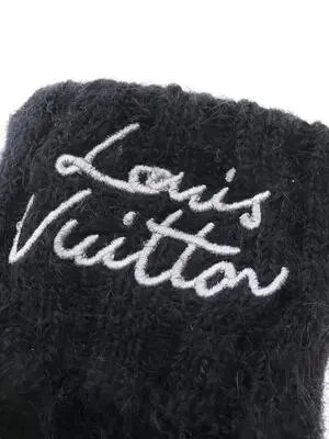 LOUIS VUITTON Script Gloves