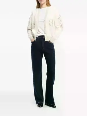 BARRIE B-logo Cashmere Cardigan