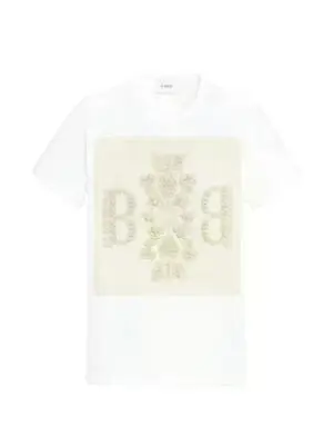 BARRIE Logo-patch T-shirt - White