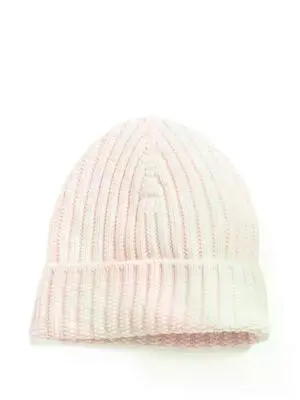 BARRIE Cashmere Beanie Hat - Pink