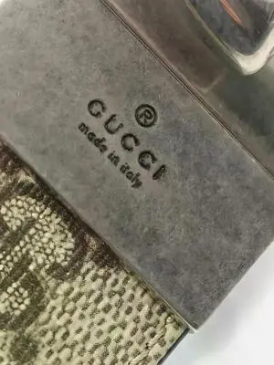 Gucci Gg Supreme Reversible Belt - Black