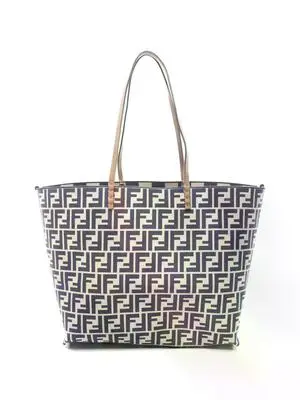 Fendi Large Roll Tote Bag - Blue