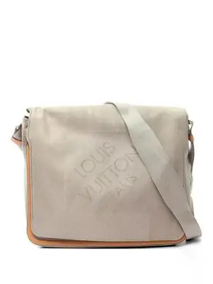 LOUIS VUITTON 2004 Damier Geant Messenger Bag Grey