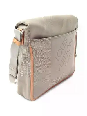 LOUIS VUITTON 2004 Damier Geant Messenger Bag - Grey