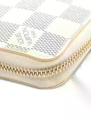 LOUIS VUITTON 2008 Damier Azur Zip-fastening Wallet - Neutrals