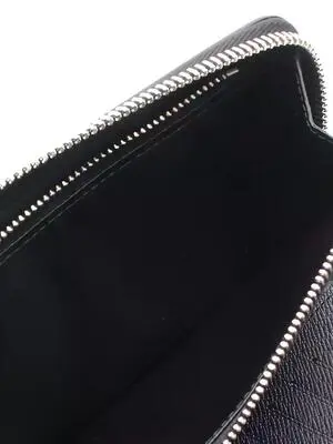 LOUIS VUITTON 2010s Vertical Epi Noir Leather Wallet - Grey