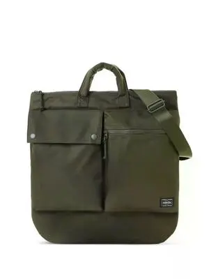 PORTER-YOSHIDA & CO Logo-patch Tote Bag - Green