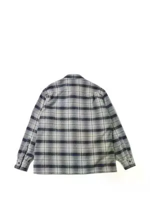 A.PRESSE Checked Long-sleeve Shirt