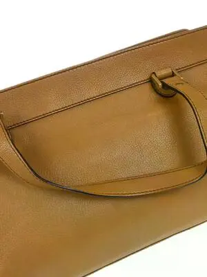 Gucci 1990s Interlocking Leather Handbag