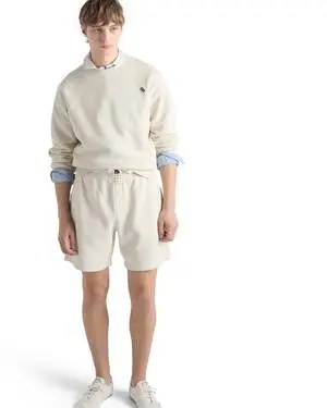 Prada Cotton Crew-neck Sweatshirt - Neutral