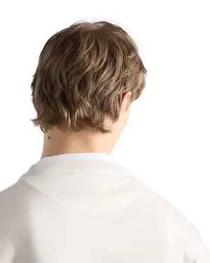 Prada Long-sleeved Cotton T-shirt - Neutral