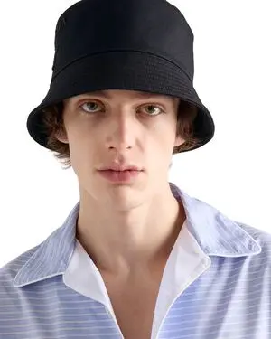 Prada Drill Bucket Hat - Black