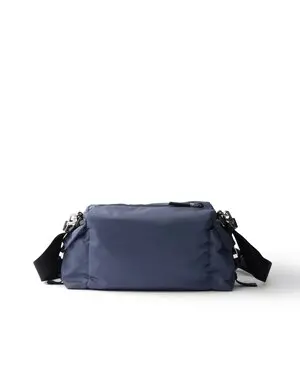 Prada Re-nylon And Leather Bag - Blue