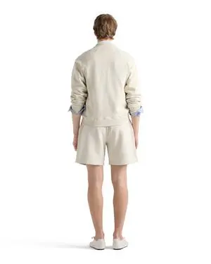 Prada Cotton Bermudas - Neutral
