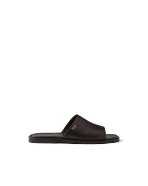Prada Leather Slides