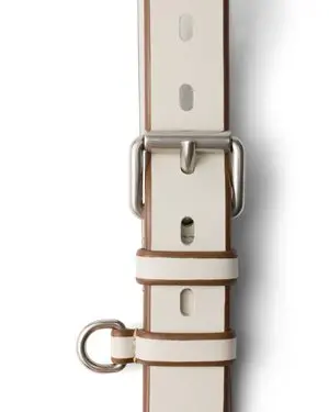 Prada Leather Belt - Neutral