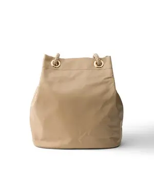 Prada Large Re-nylon Bucket Bag - Brown