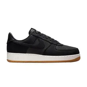 Nike Air Force 1 Low '07 Lv8 Canvas Sneakers - Black