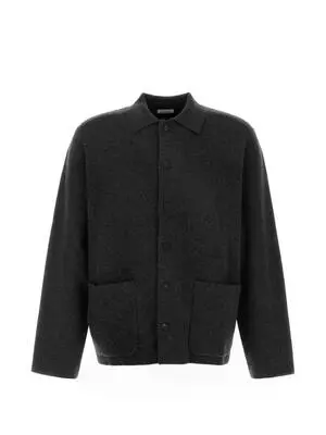 Le Kasha Mogo Patch-pocket Cashmere Shirt Jacket - Grey