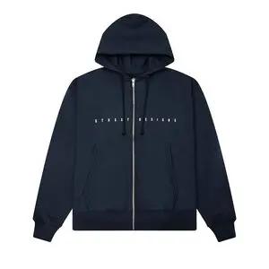 StÜssy S Box Zip Hoodie - Blue