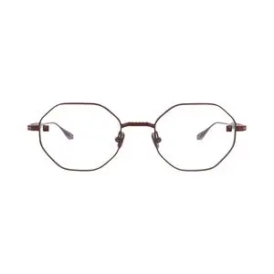 Valentino Garavani Round Metal Optical Frames - Red