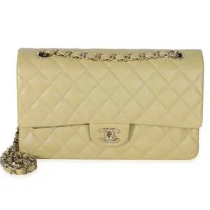 Chanel Classic Double Flap Bag Green