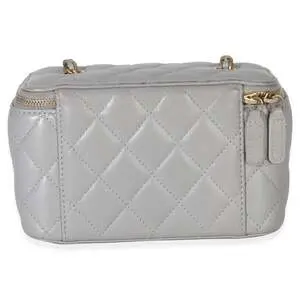Chanel Quilted Lambskin Vanity Case
