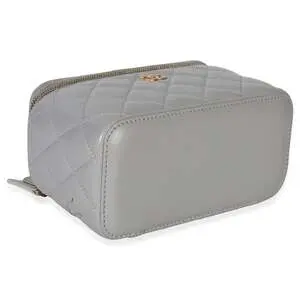 Chanel Quilted Lambskin Vanity Case