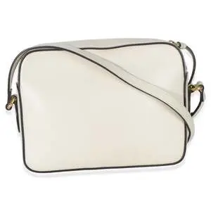 Gucci 1955 Horsebit Shoulder Bag - White