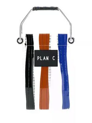 Plan C Striped Tote Bag