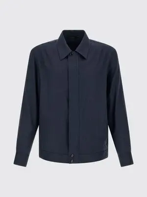 Brioni Linen And Wool Blend Shirt Jacket