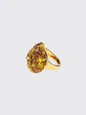 SWAROVSKI Cocktail Ring With Multi-colored Stones