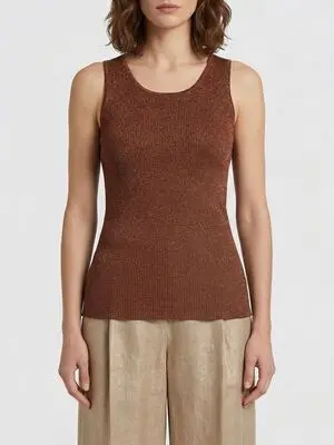 Brunello Cucinelli Cashmere And Silk Basic Top - Red