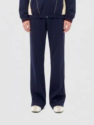 Valentino Garavani Cotton Blend Jogging Pants - Blue
