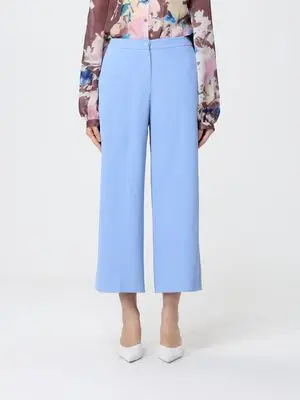 Hanita Raw Edge Hem Bottoms For Women