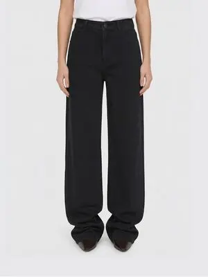THE ROW Eglitta Wide Leg Jeans - Black