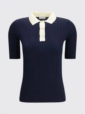 Brunello Cucinelli Ribbed Polo Shirt