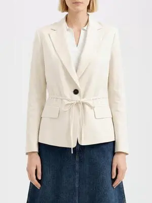 Brunello Cucinelli Viscose Blazer - Ivory
