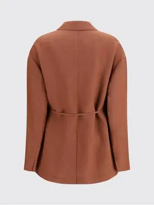 Brunello Cucinelli Belted Jacket - Red