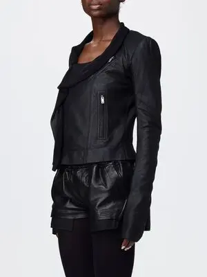Rick Owens Naska Leather Biker Jacket