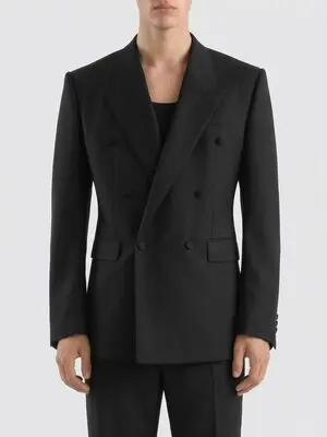 Dolce & Gabbana Double Breasted Jacket - Black