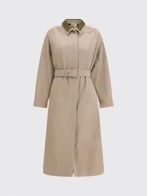 Marni Cotton Blend Trench Coat - Grey