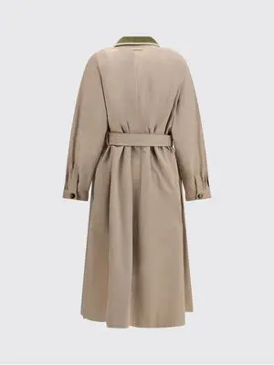 Marni Cotton Blend Trench Coat - Grey