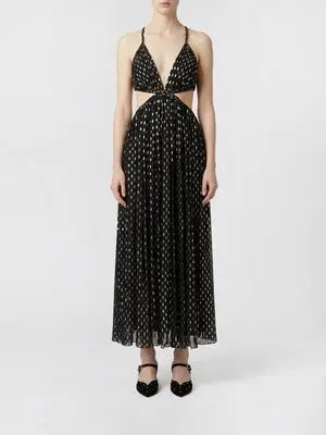 Zimmermann Viscose Blend Midi Dress - Black