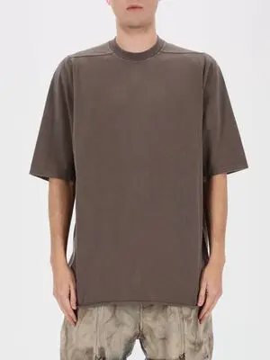 Rick Owens Cotton Oversized T-shirt - Brown